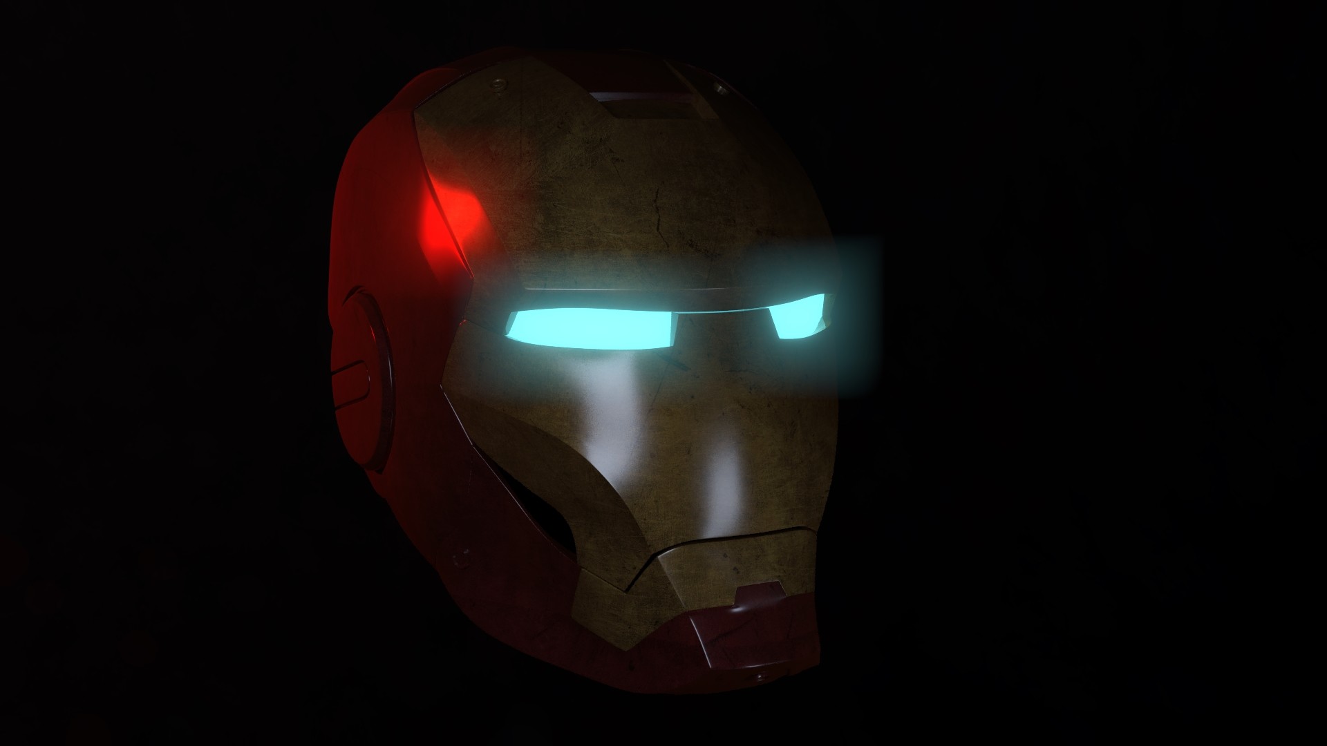 ArtStation - Iron Man Helmet