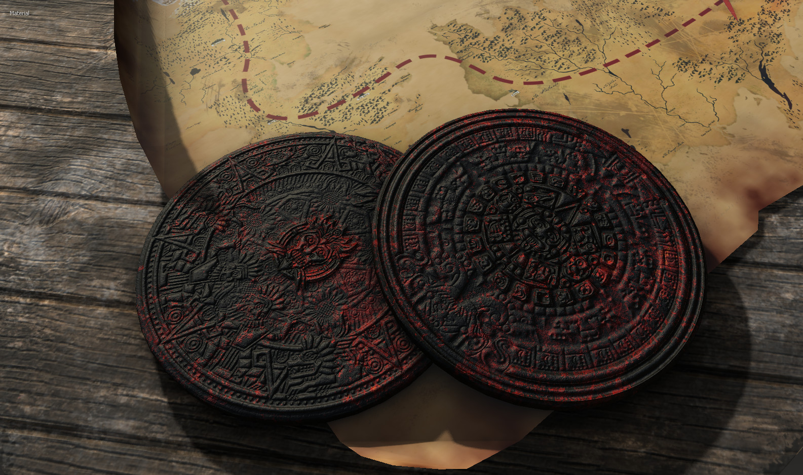 ArtStation - Treasure Map