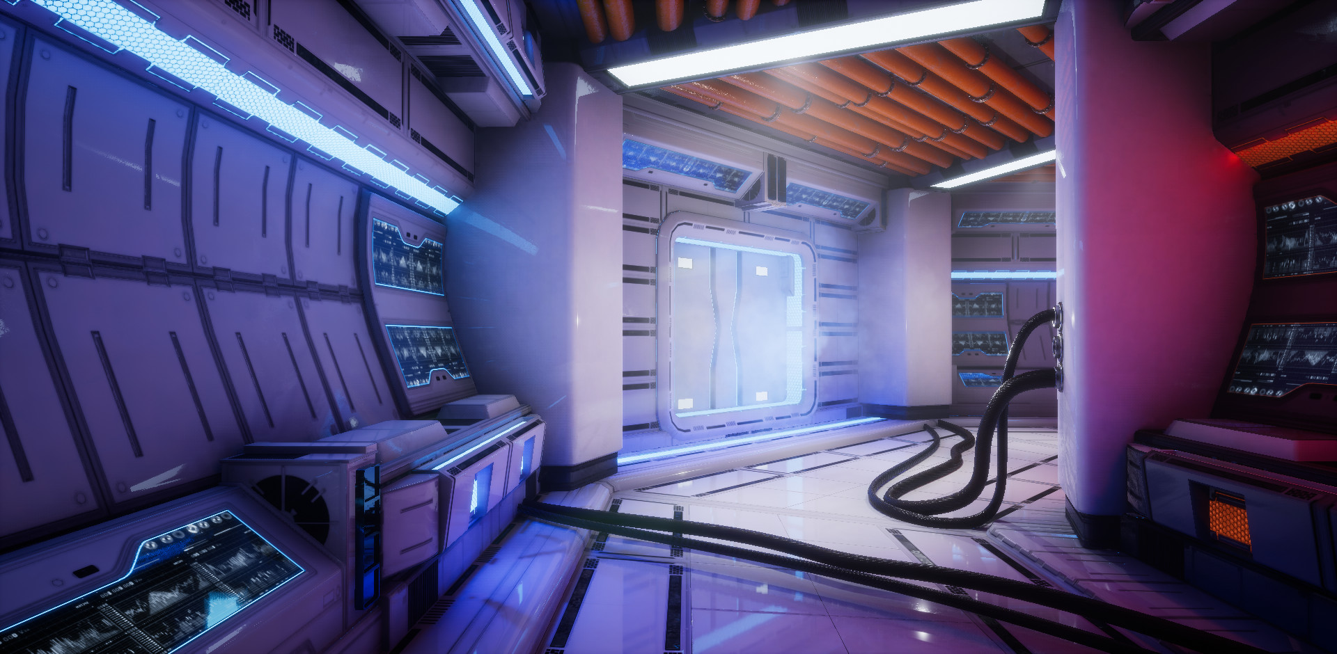 ArtStation - VR Sci Fi Hub (1 Material), Brandon Pham