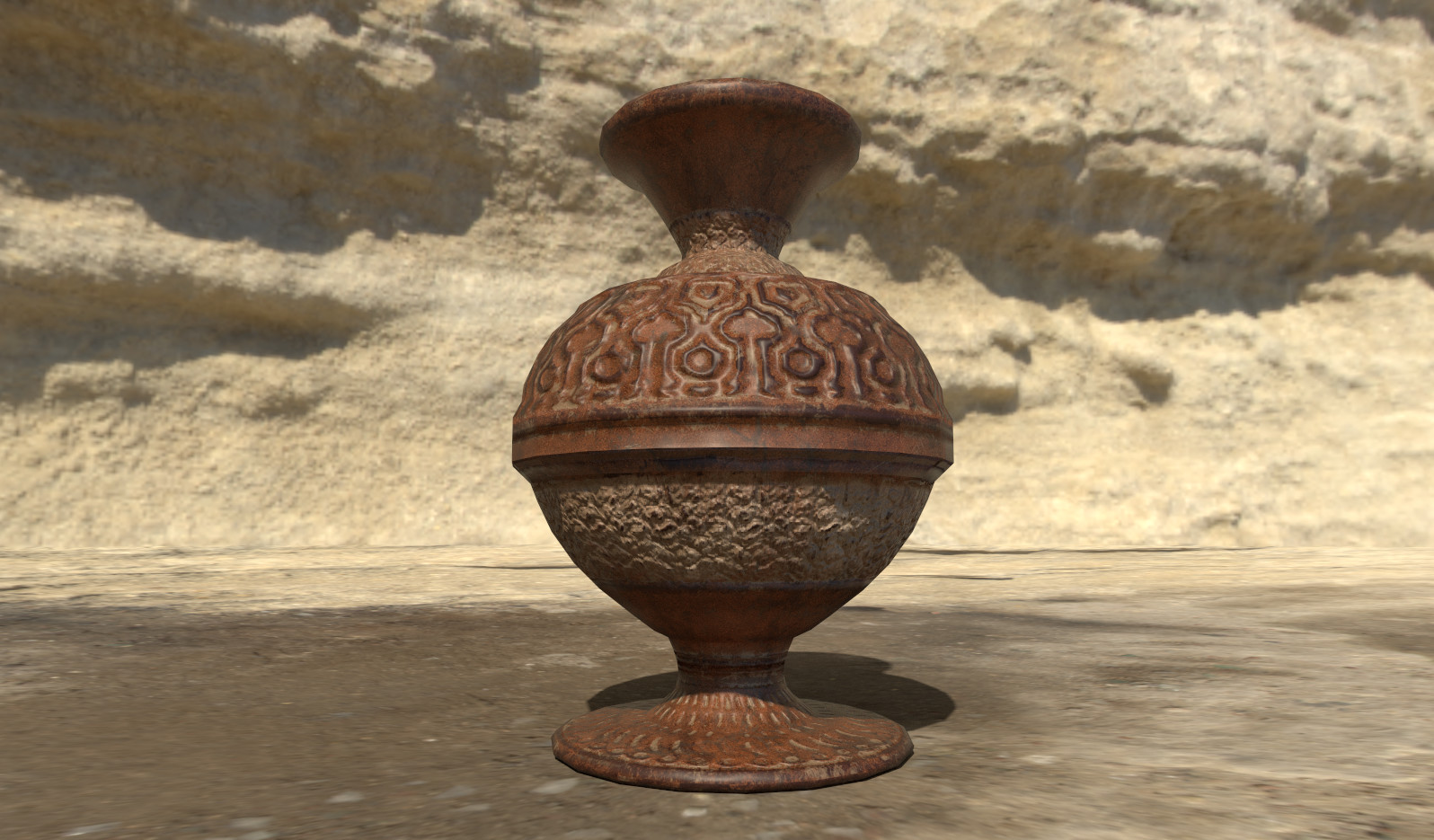 ArtStation - Ancient Vase Asset
