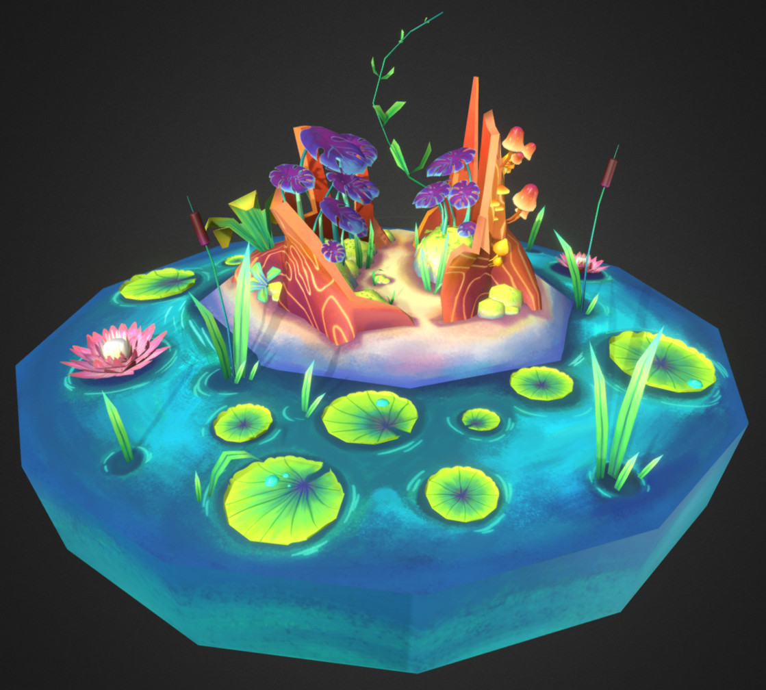 ArtStation - tree stumpy