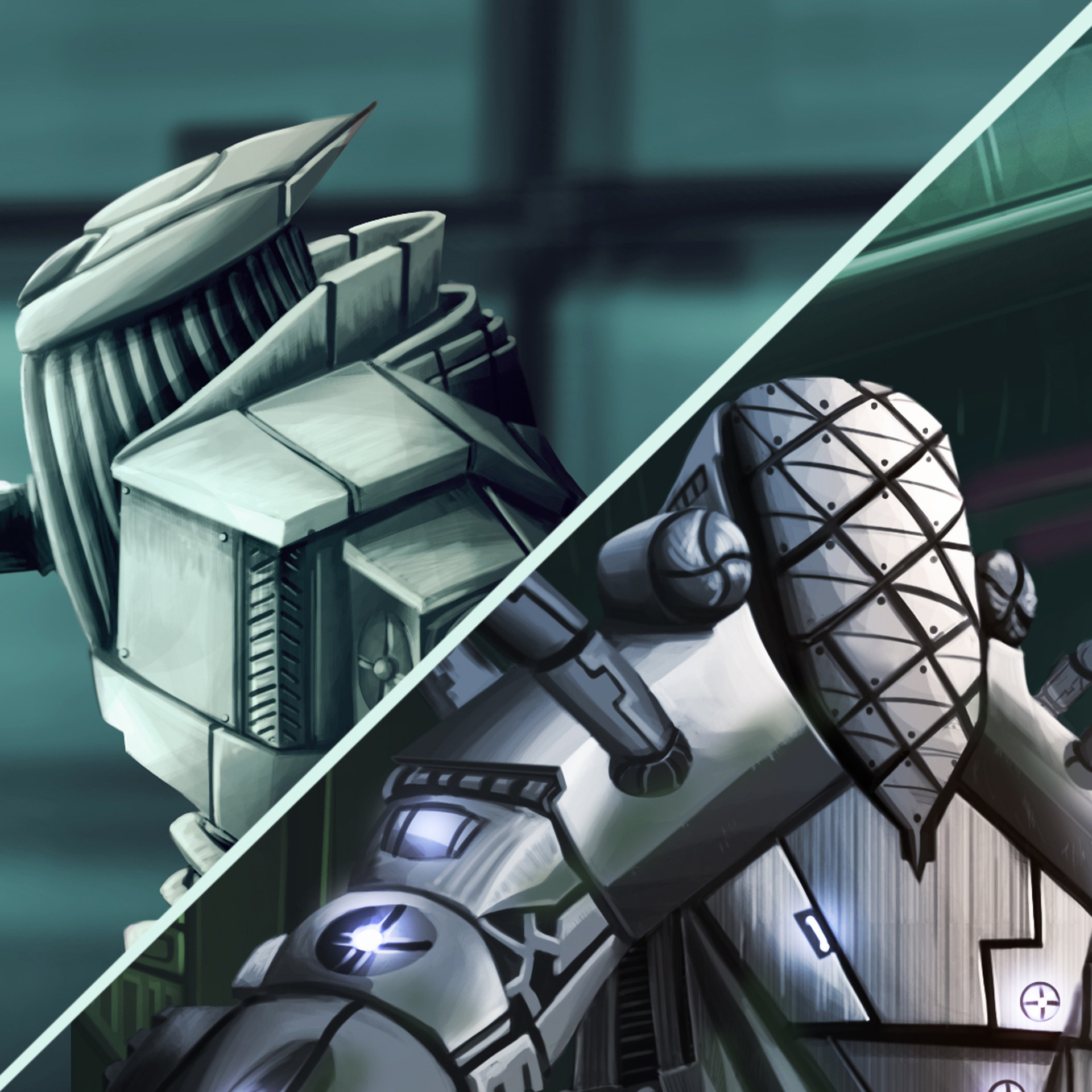 ArtStation - Dark Matter - Robot designs
