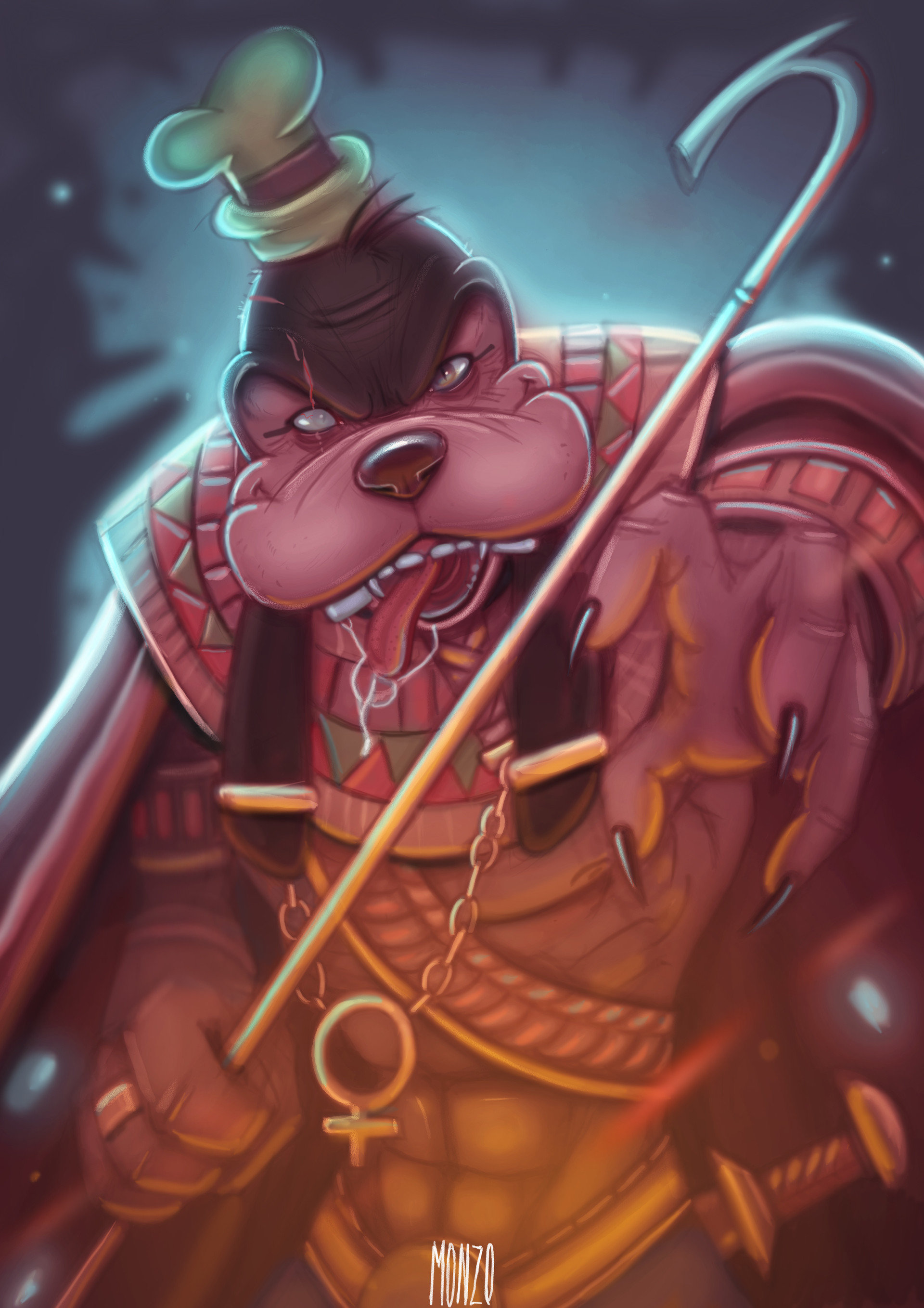 ArtStation - Anubis goofy