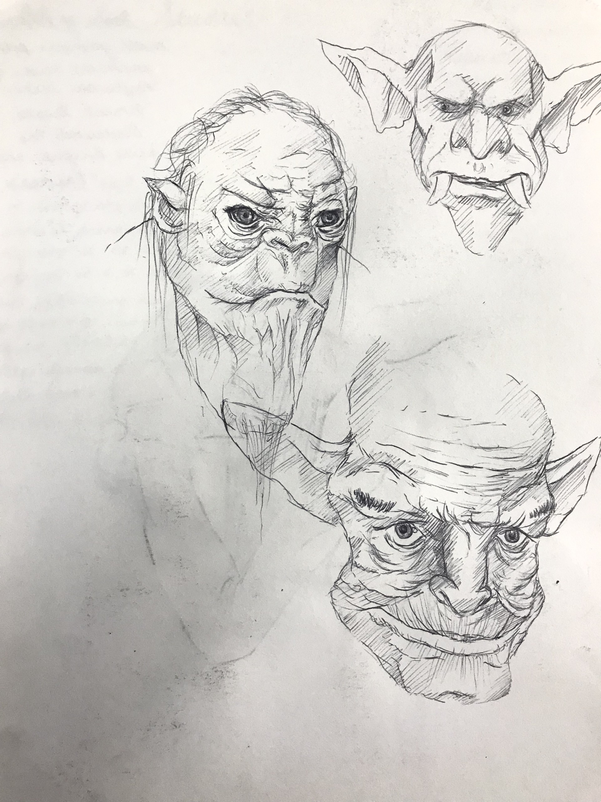 ArtStation - Creature Drawings