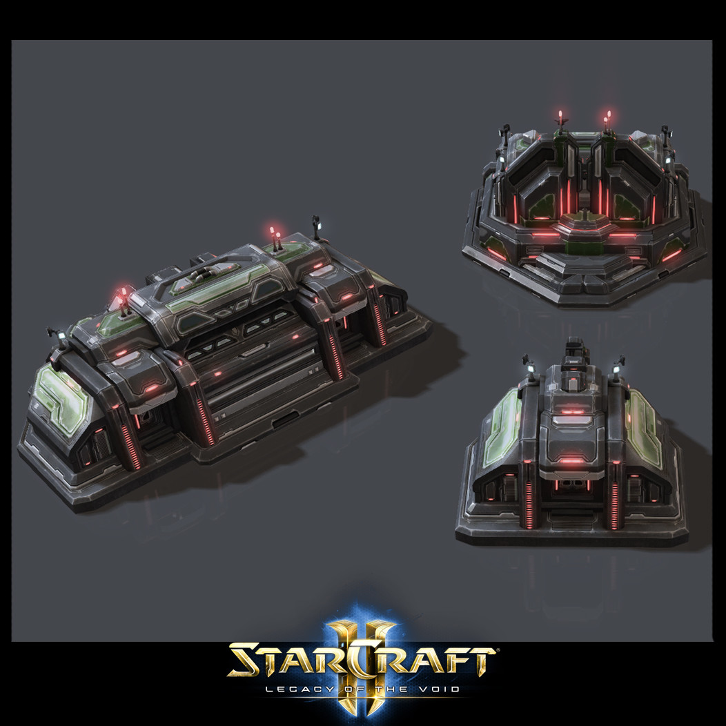 ArtStation - Legacy of the Void - Mobius Core - Cliff Structures