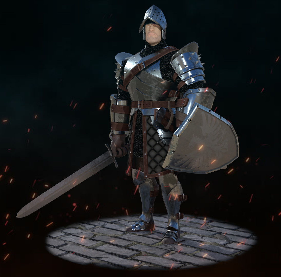 ArtStation - Stylized Medieval Character