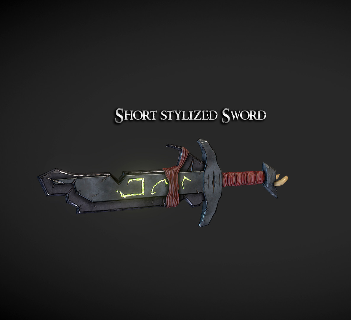 ArtStation - Stylized Short Sword