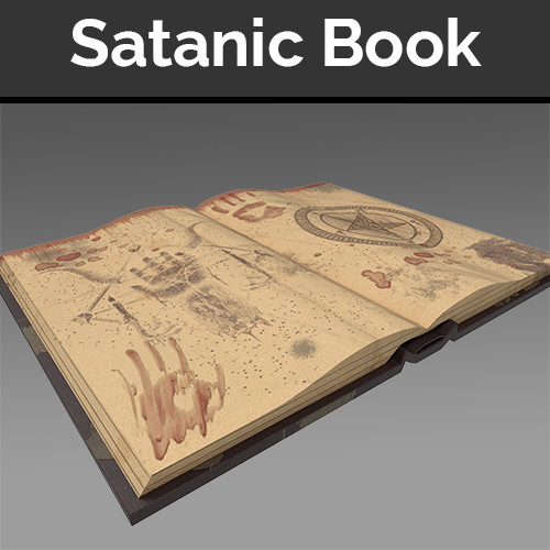 ArtStation - Satanic Book