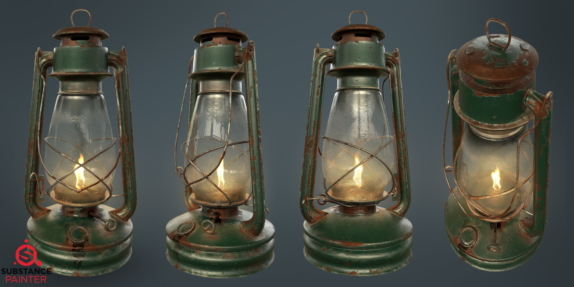 ArtStation - Oil Lantern