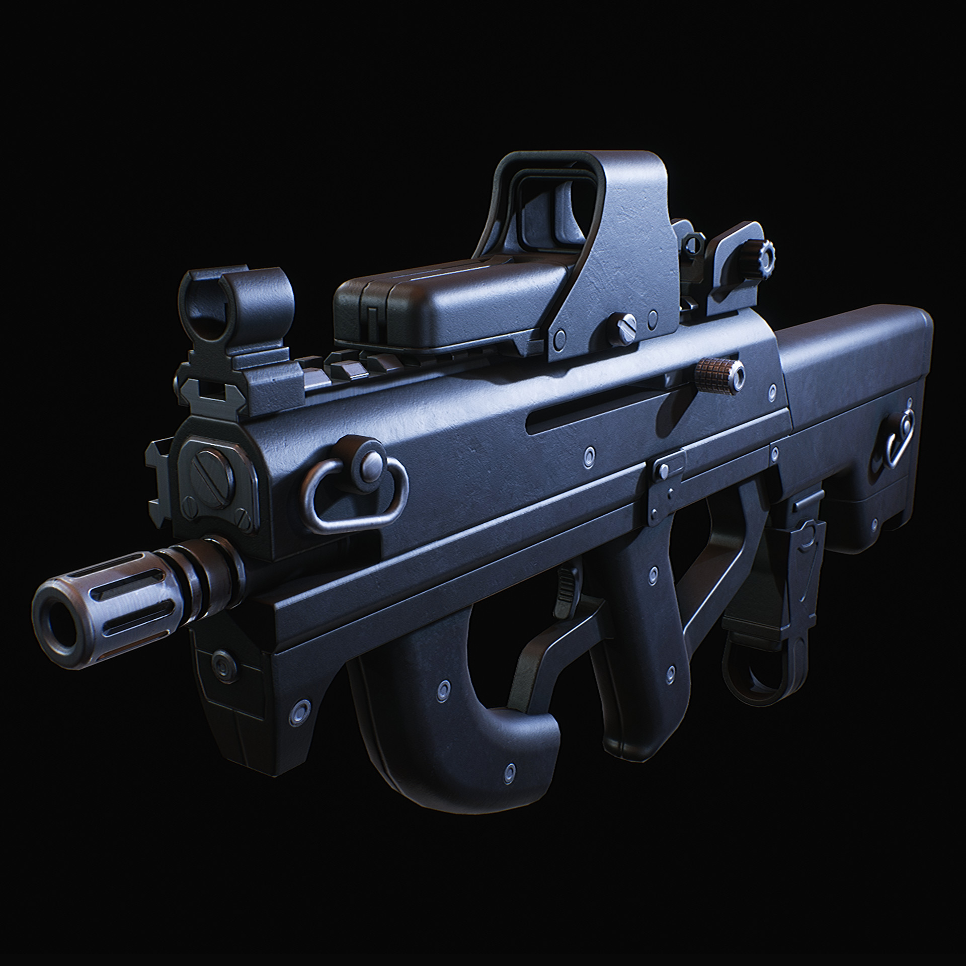 ArtStation - M290 - Game mesh