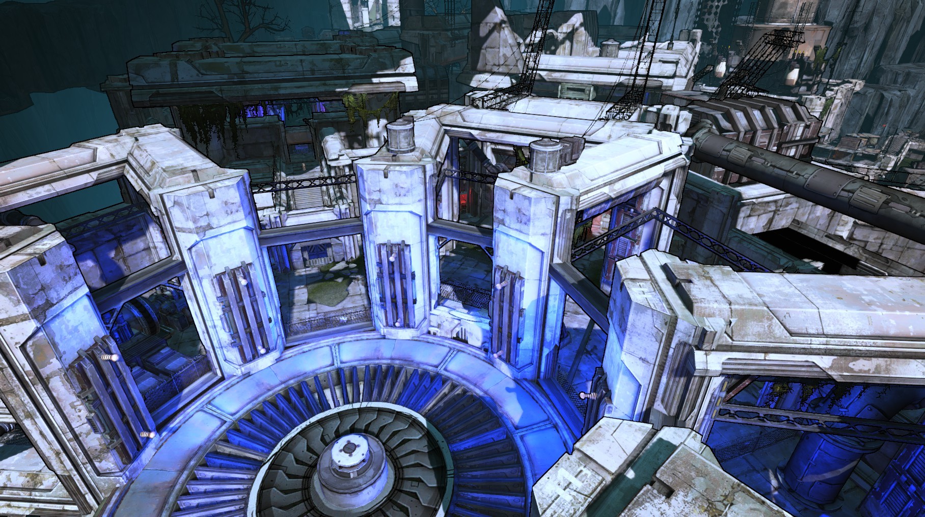 ArtStation - Borderlands 2 Level Design: Ardorton Station