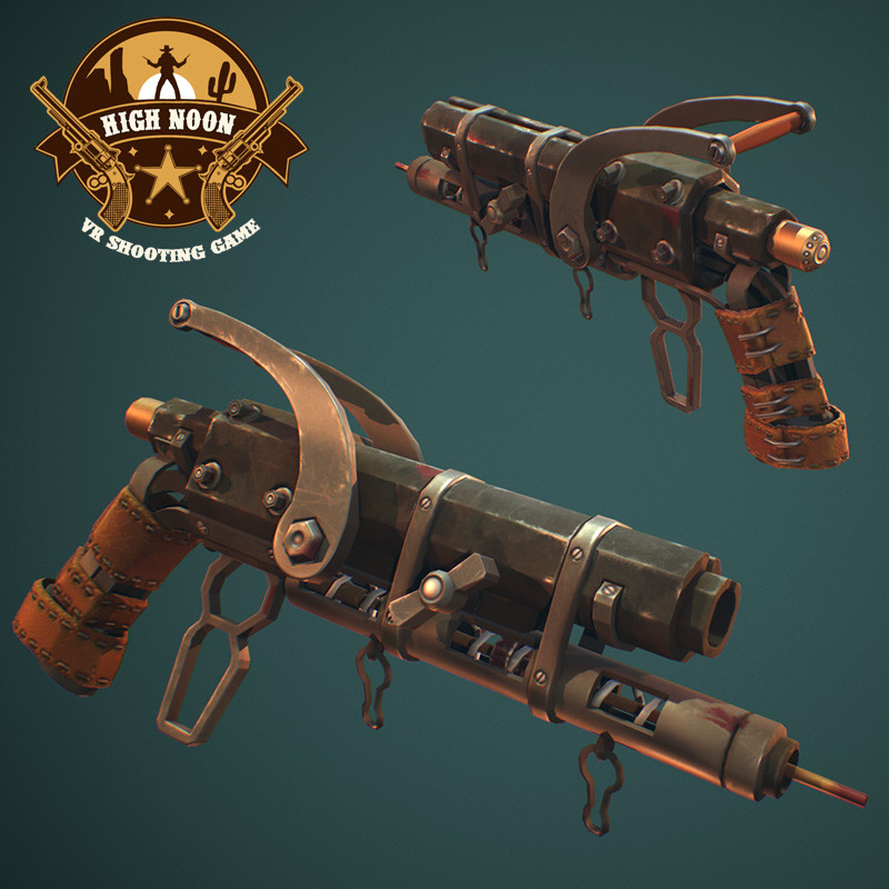 ArtStation - Harpoon Launcher