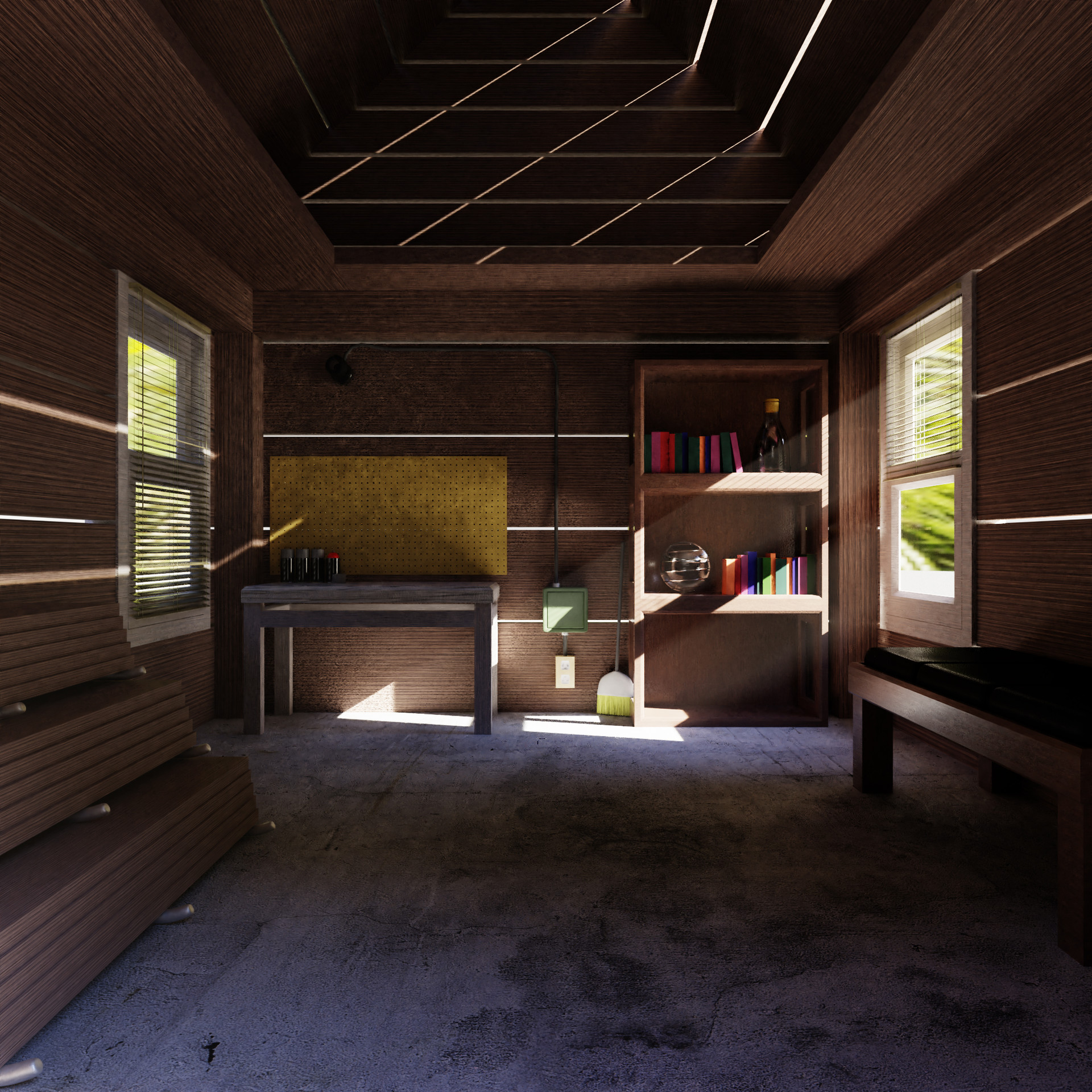 ArtStation - Work Shed