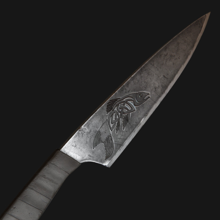 ArtStation - Celtic knife