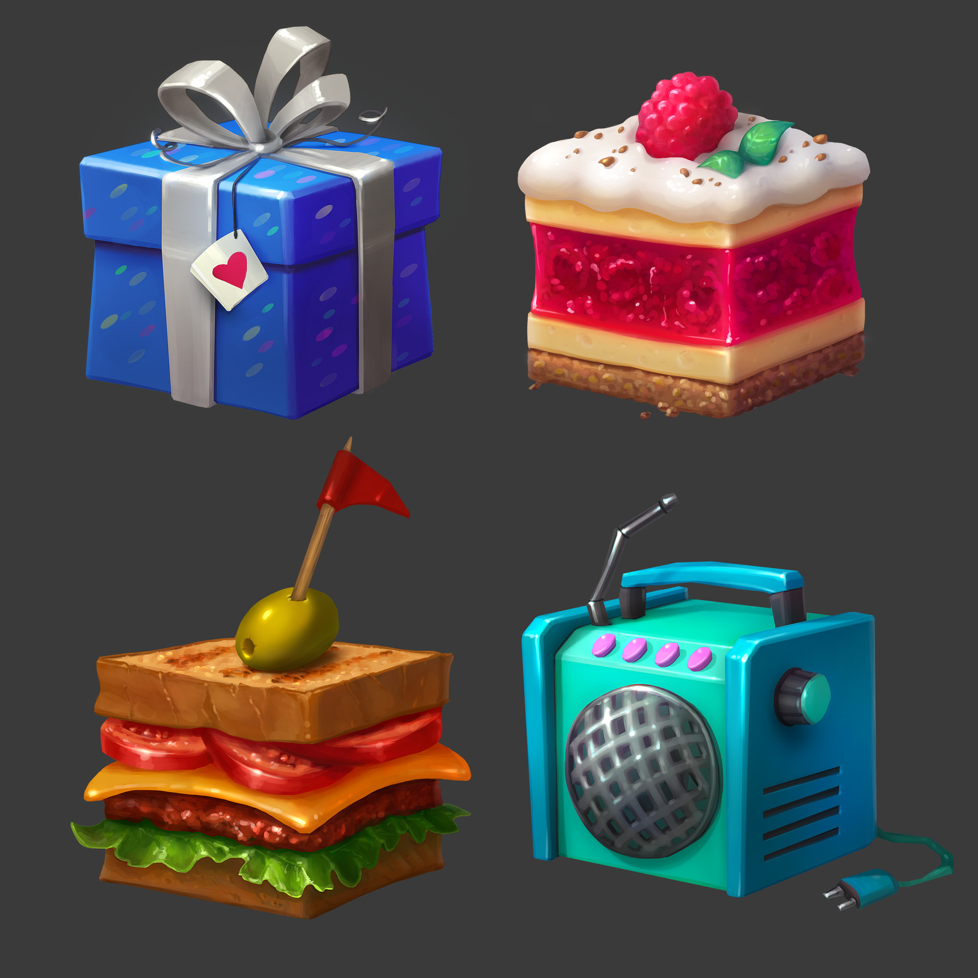 ArtStation - Party Cubes