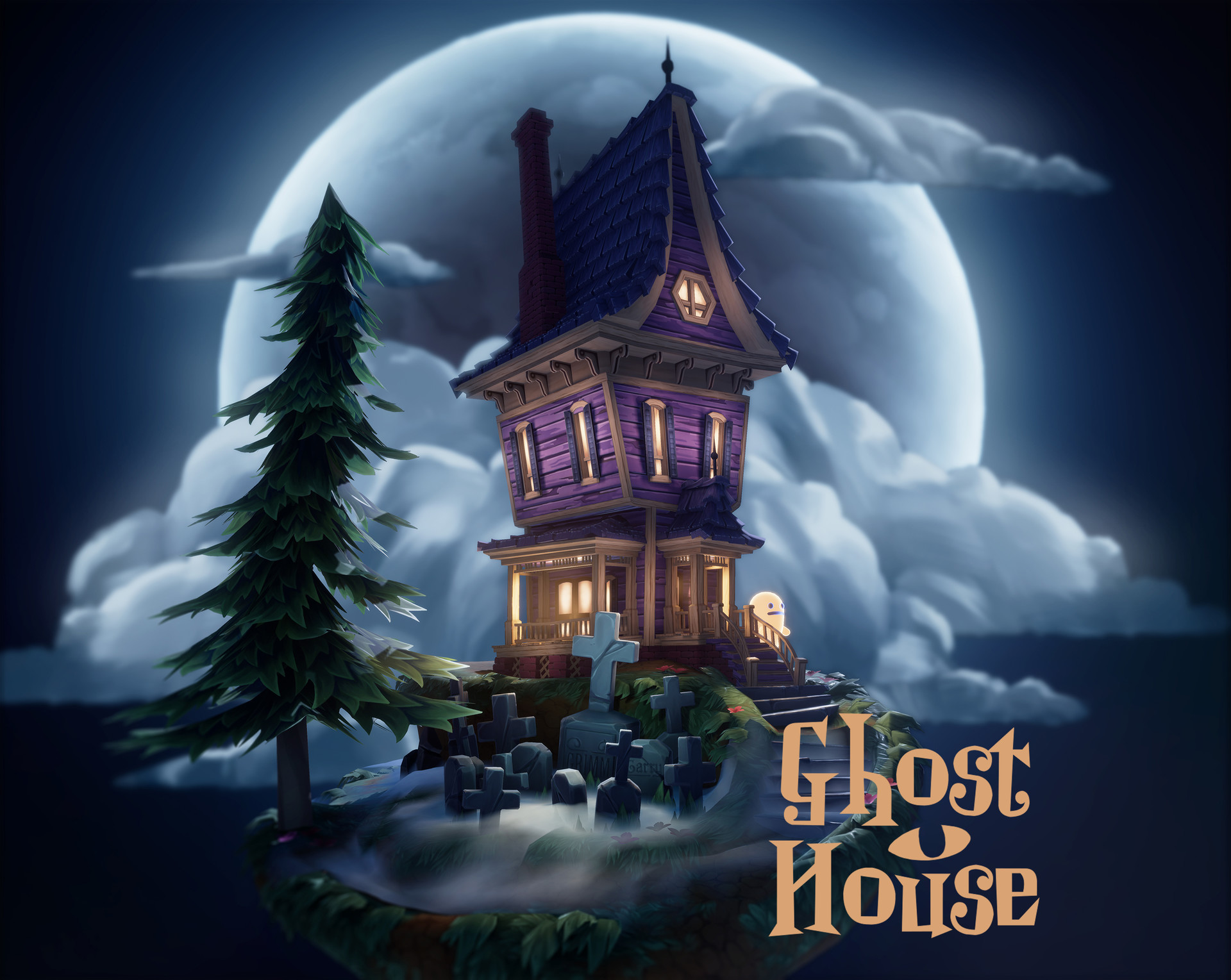 ArtStation - Ghost House