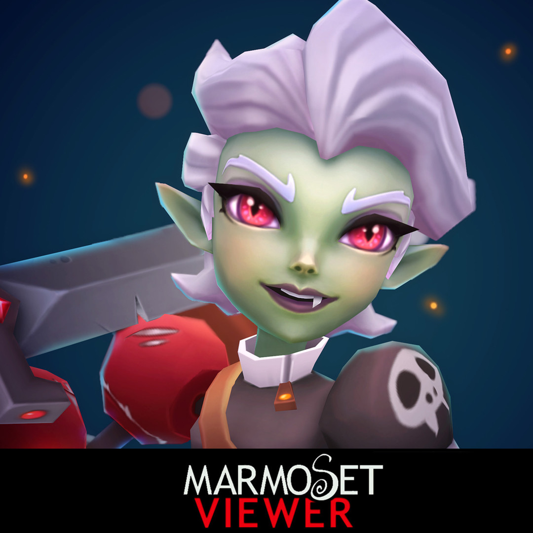 ArtStation - Evy - Vampire Space Pirate