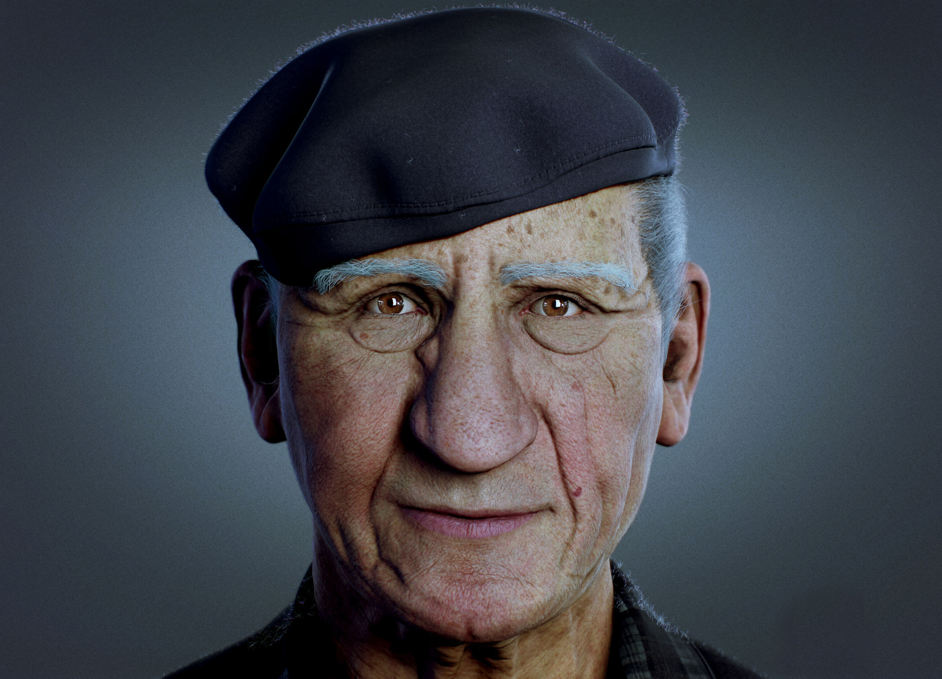 ArtStation - Old man: A "realistic" approach to real-time rendering.