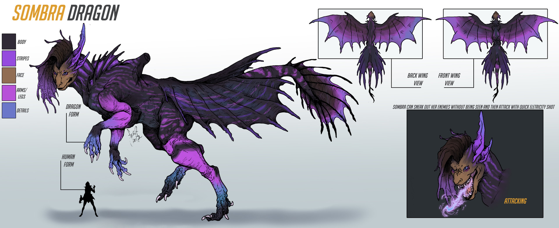 Fernanda Adami - Overwatch Dragons - Doomfist and Sombra