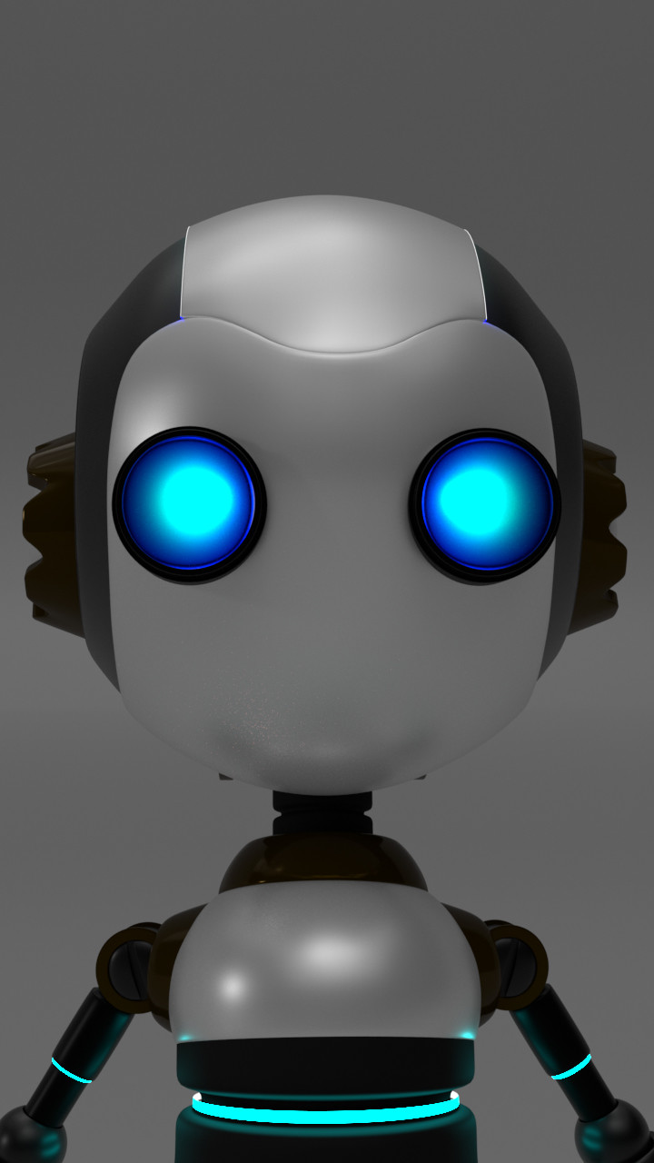 ArtStation - Hard Surface Modeling - Robot 3D