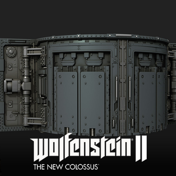 ArtStation - Wolfenstein 2: The New Colossus - Nuclear Bunker Props