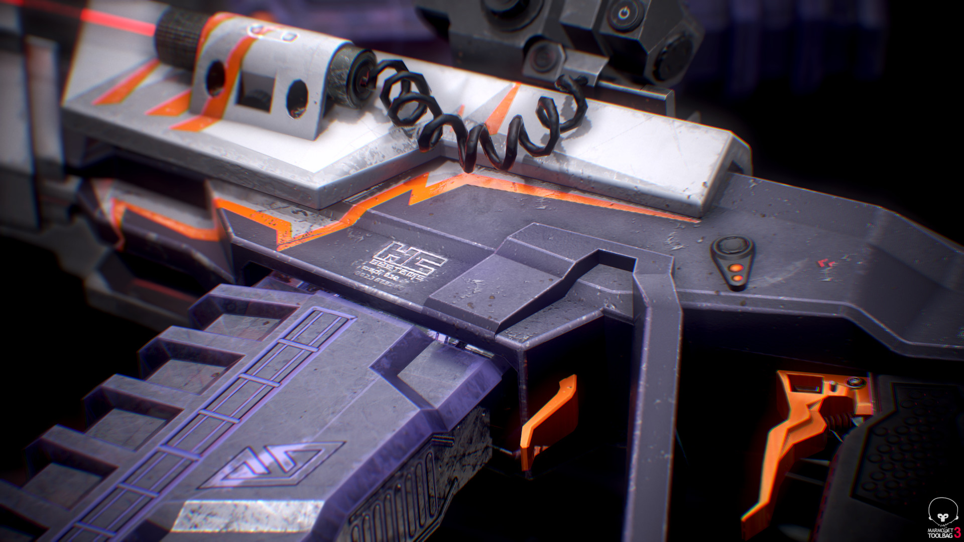 ArtStation - Sci-FI Nerf Gun