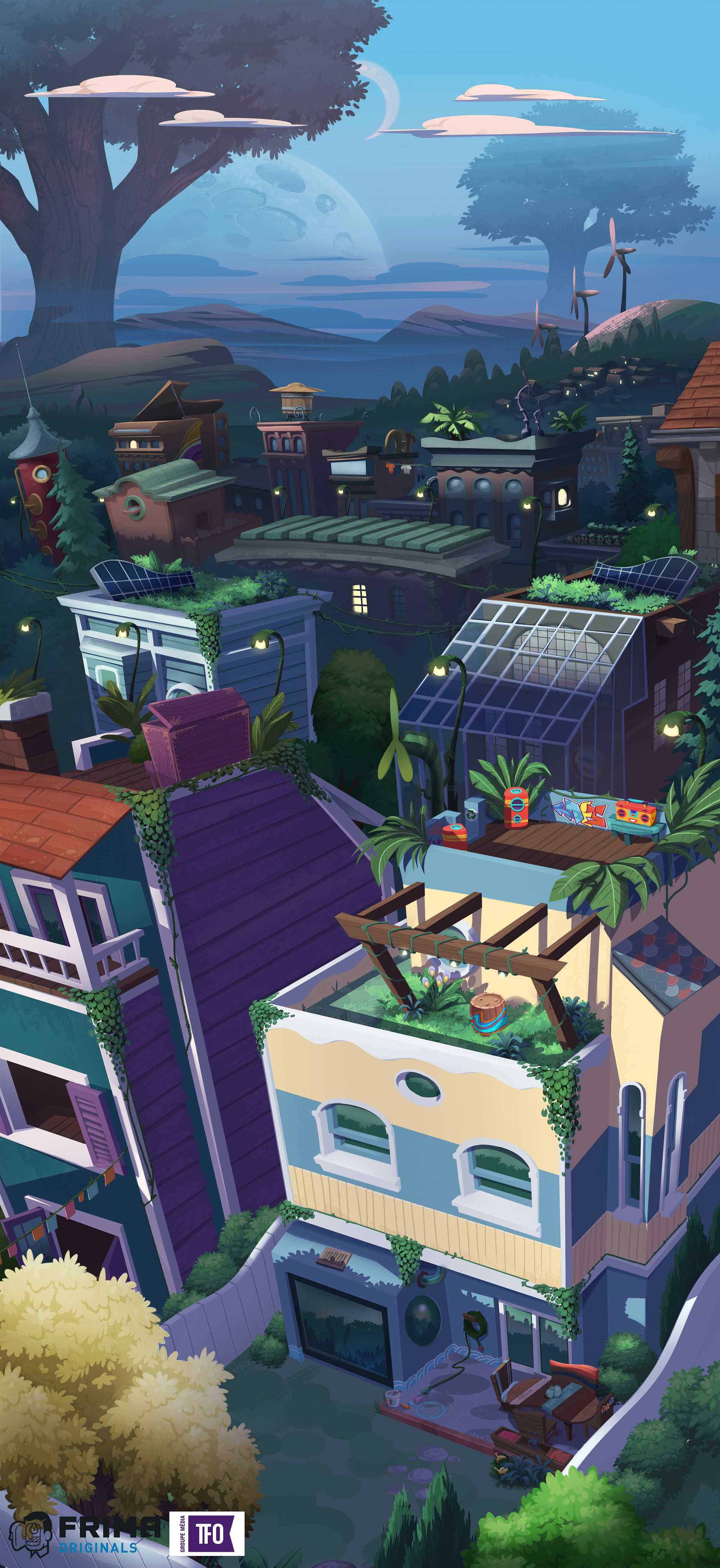 ArtStation - MAXI Tv Serie Concept and Environnement