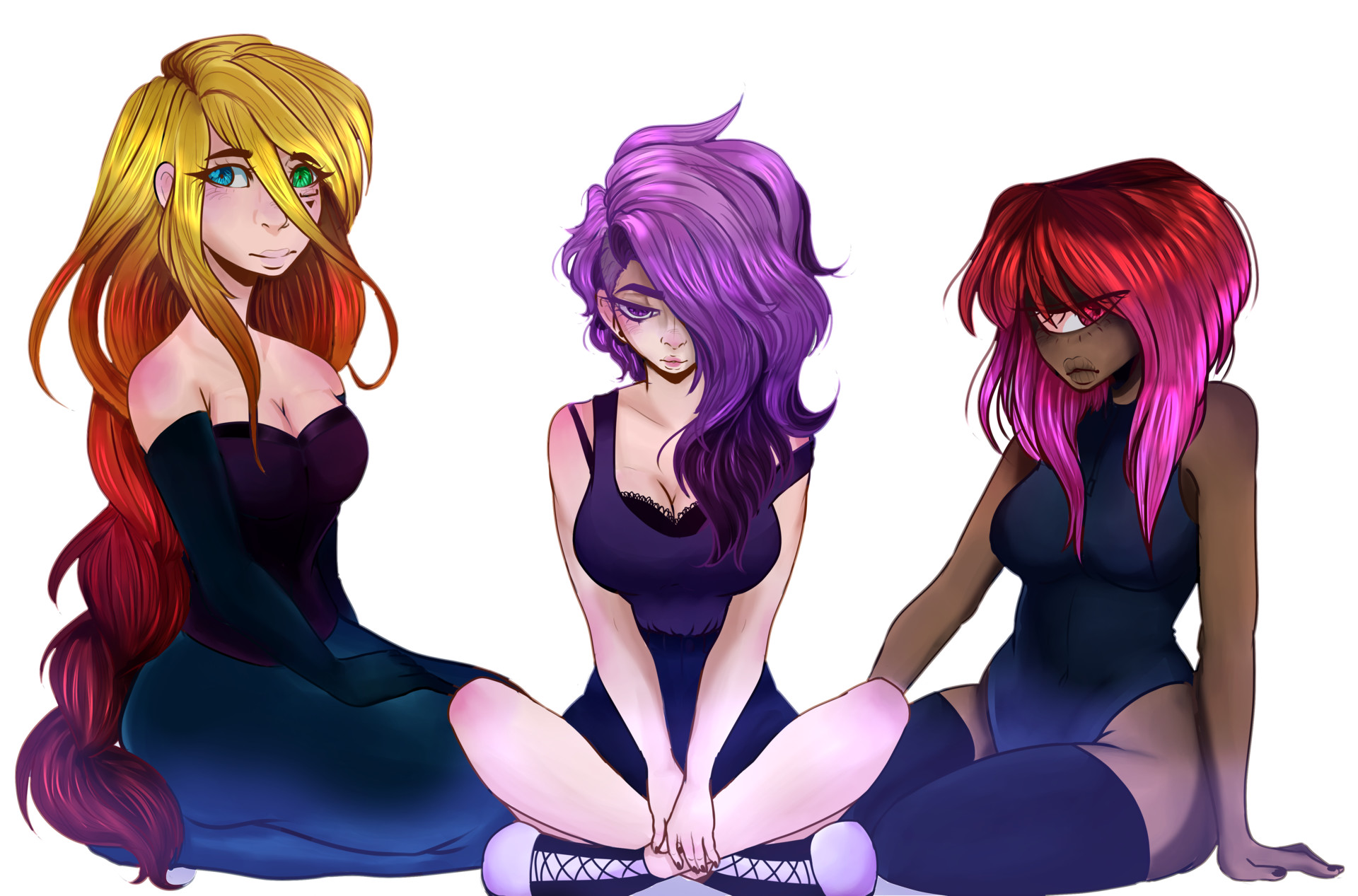 ArtStation - My Girls [SpeedPaint]