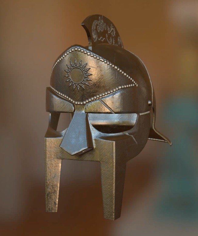 ArtStation - Gladiator Helmet