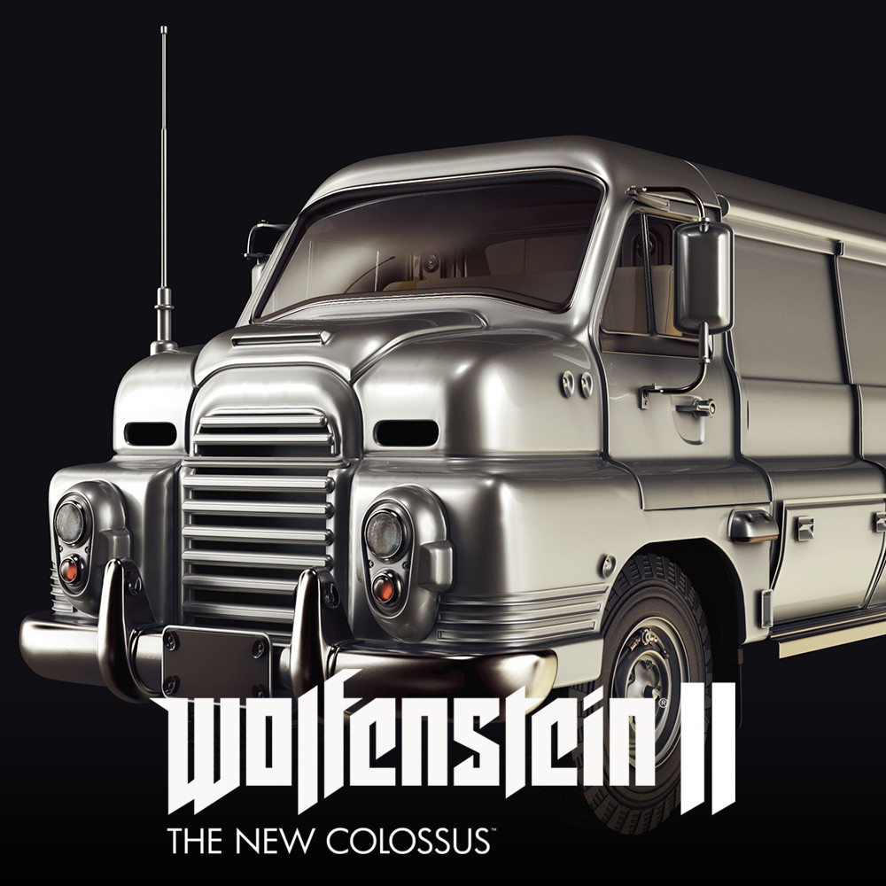 ArtStation - Wolfenstein 2 :Civilian Car