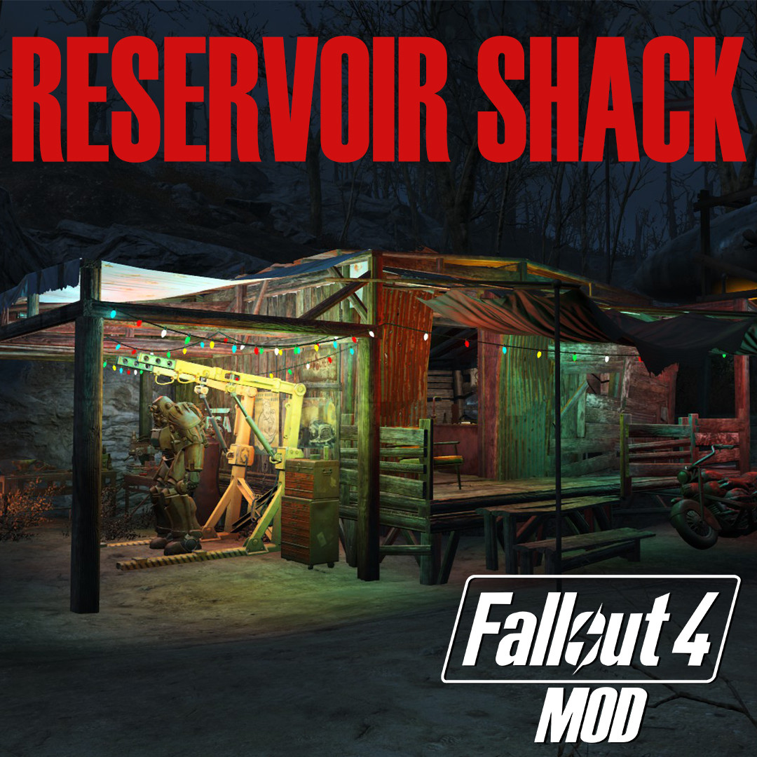 ArtStation - Reservoir Shack