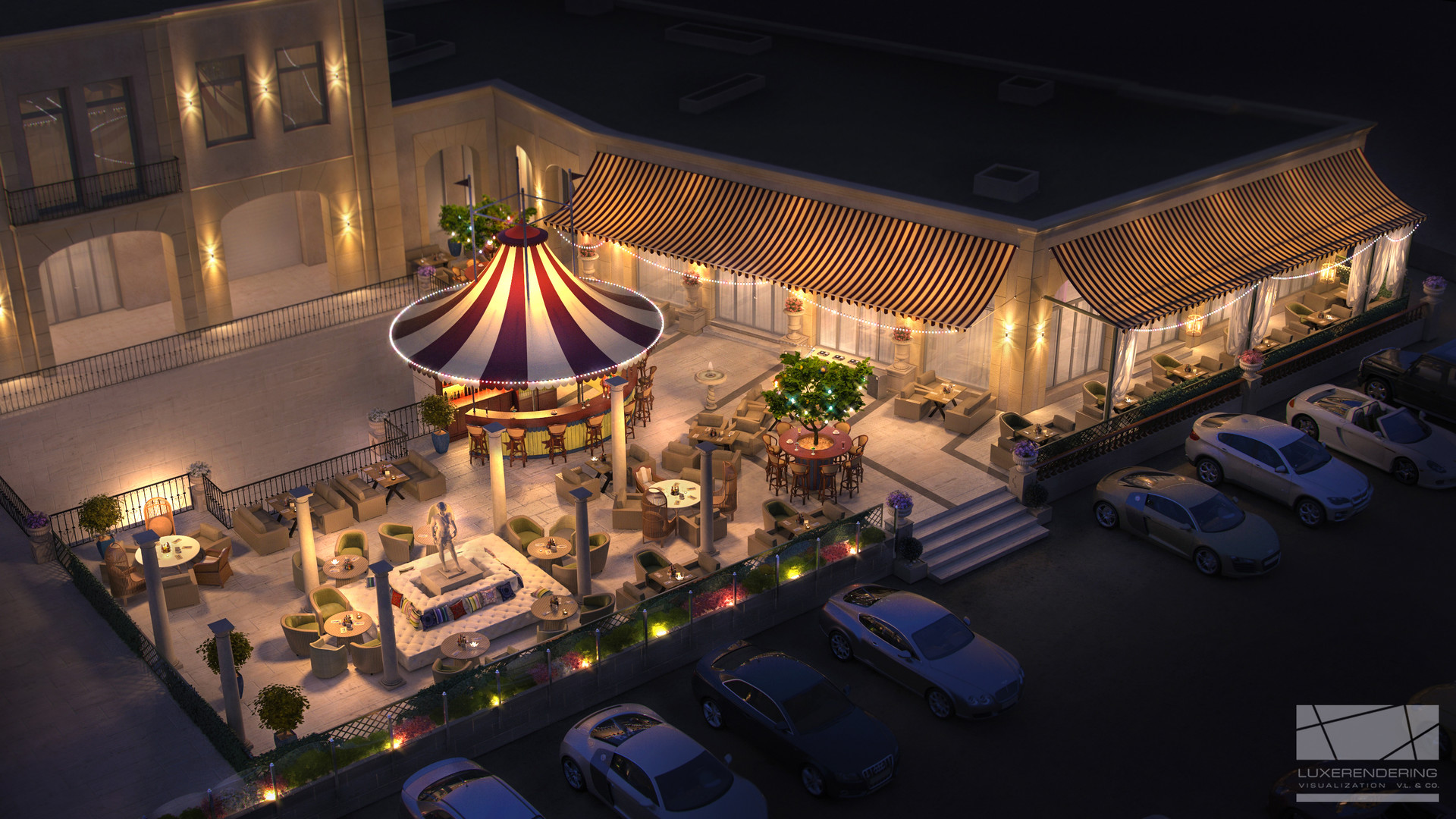 ArtStation - Restaurant [ Circus ]
