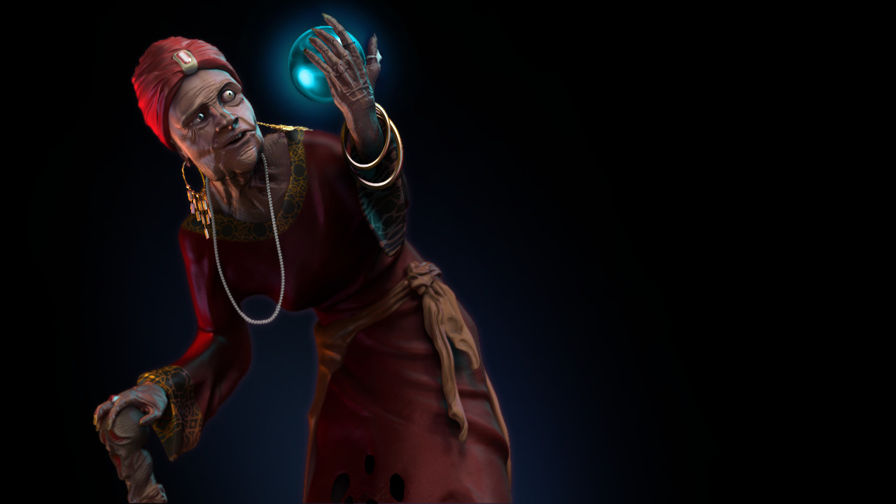 ArtStation - Fortune Teller Magda