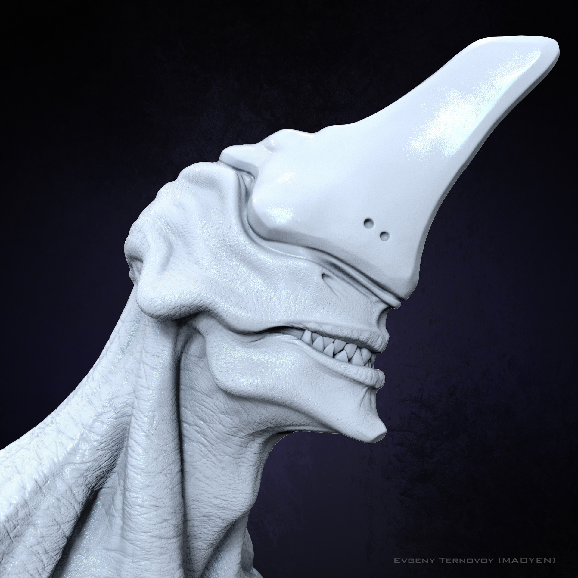 ArtStation - Blind creature - WIP