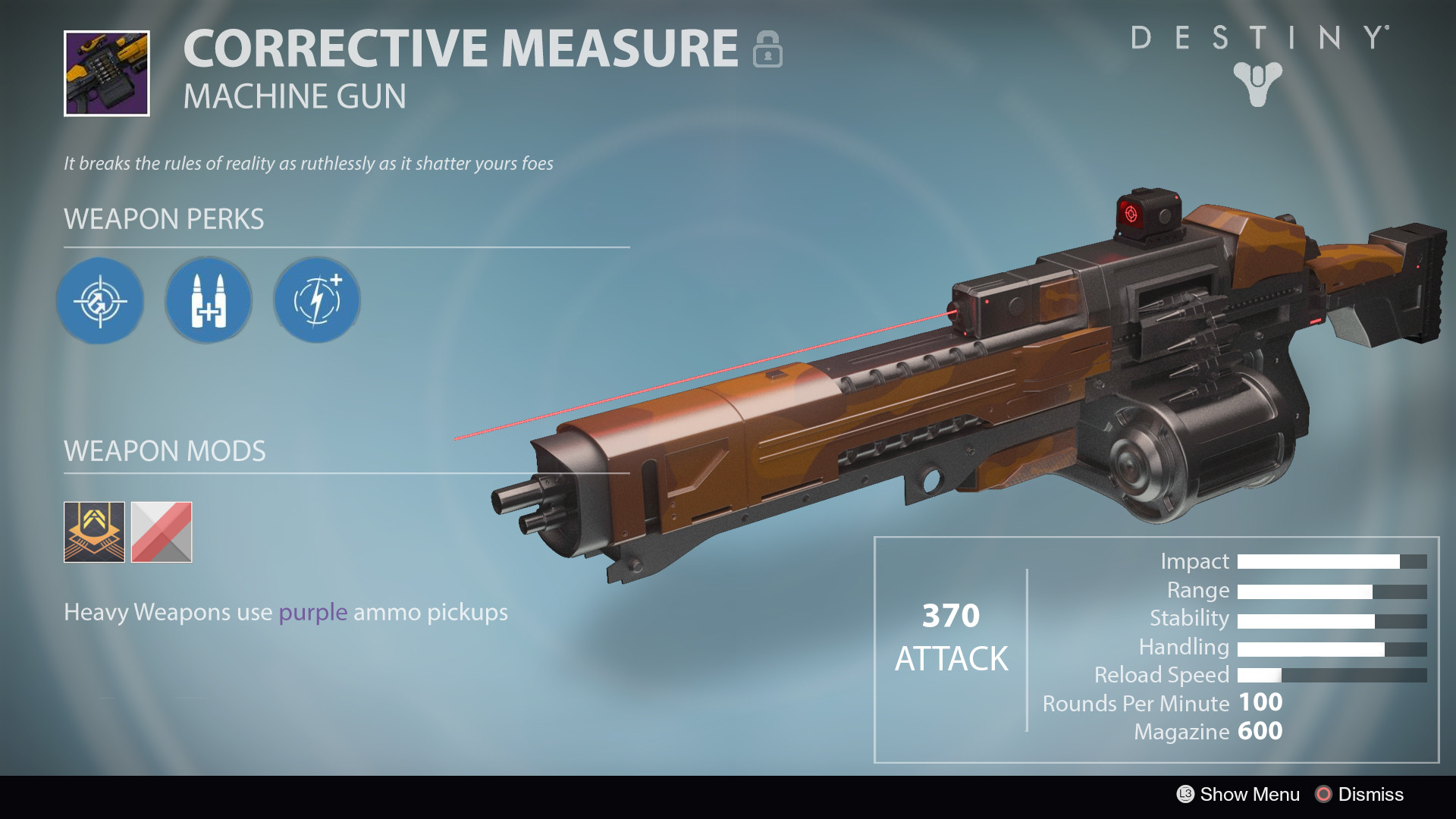 ArtStation - Destiny: Heavy Machine Gun 1