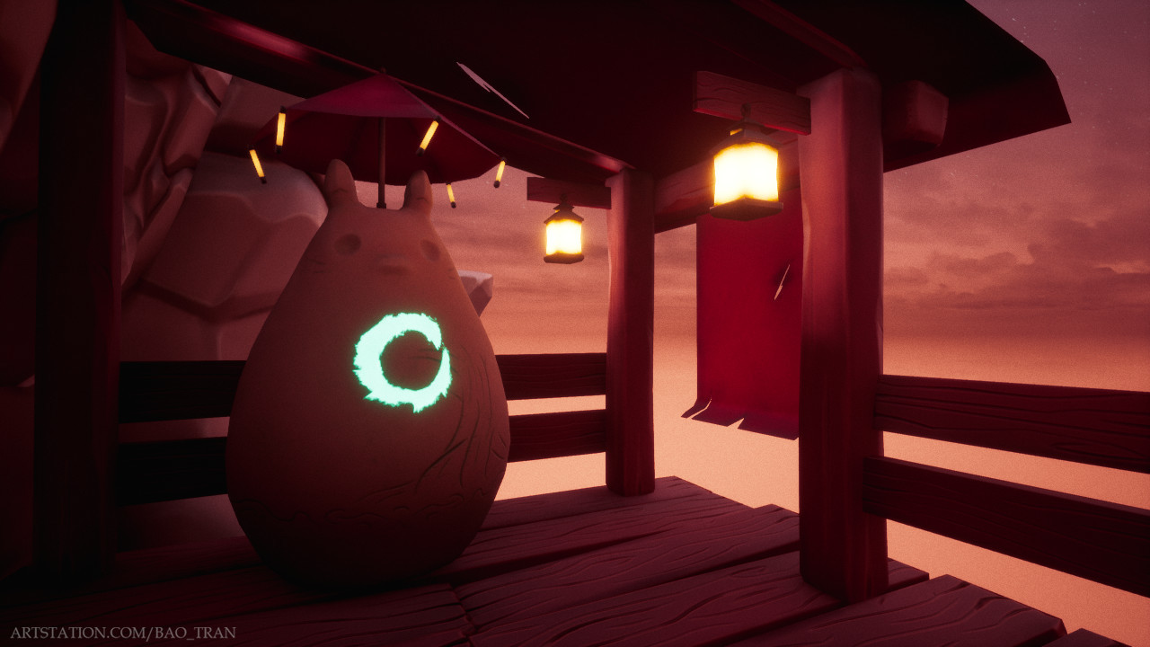 ArtStation - Floating Island - Stylized Game Environment