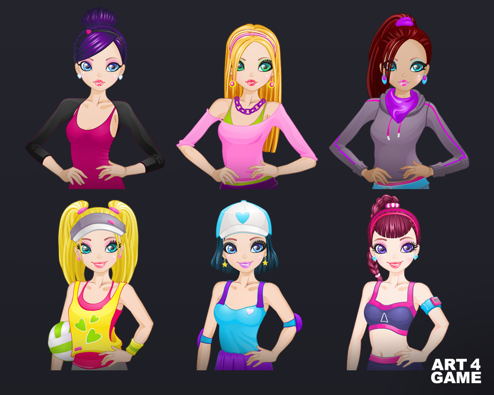 ArtStation - Dress Up Girls