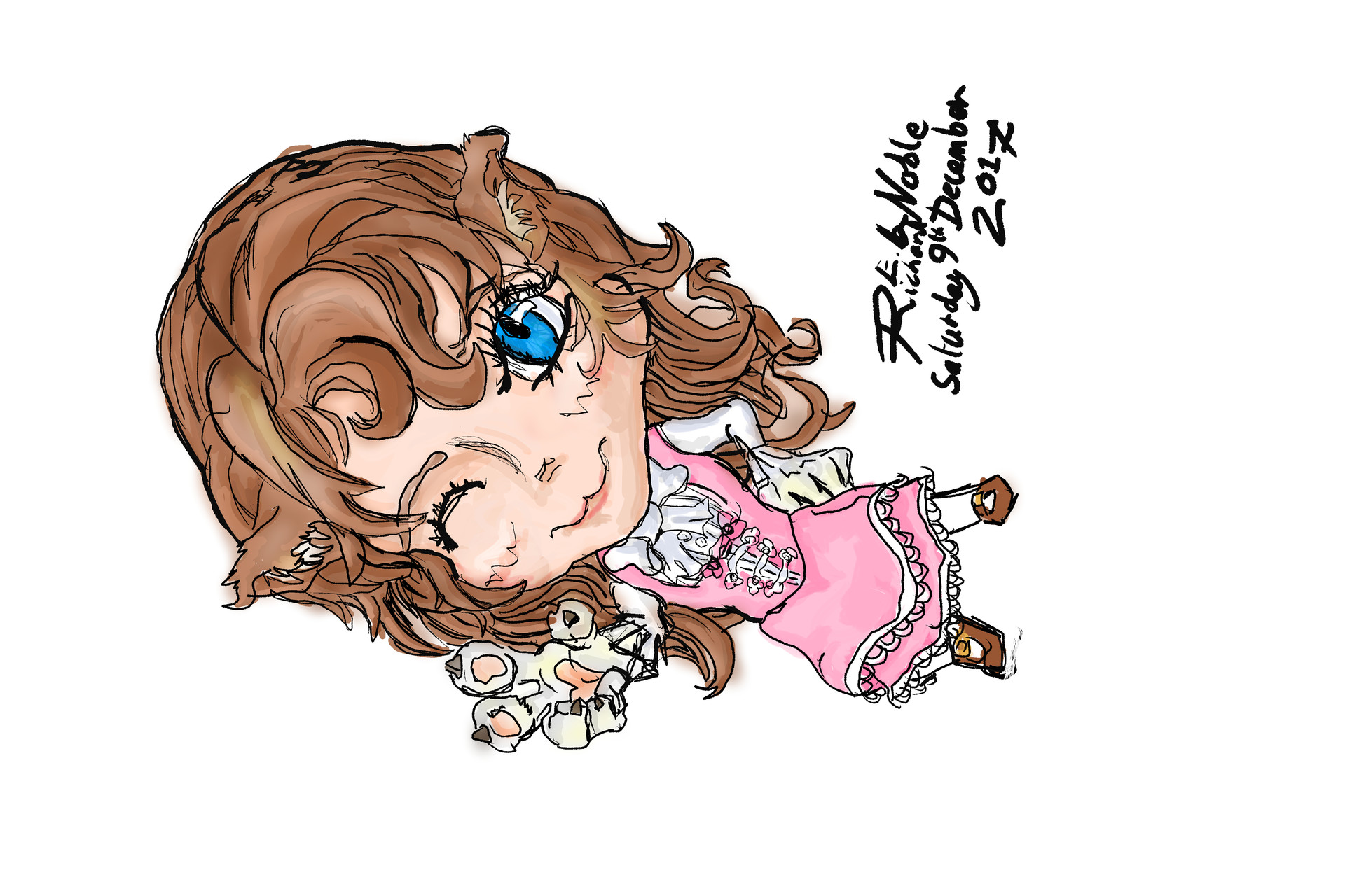 ArtStation - Anime/chibi character design 4 for Erin