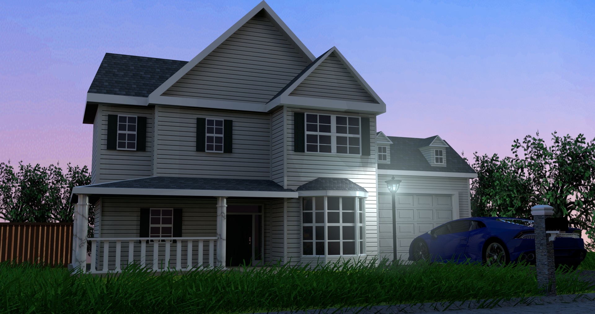 ArtStation - House Scene