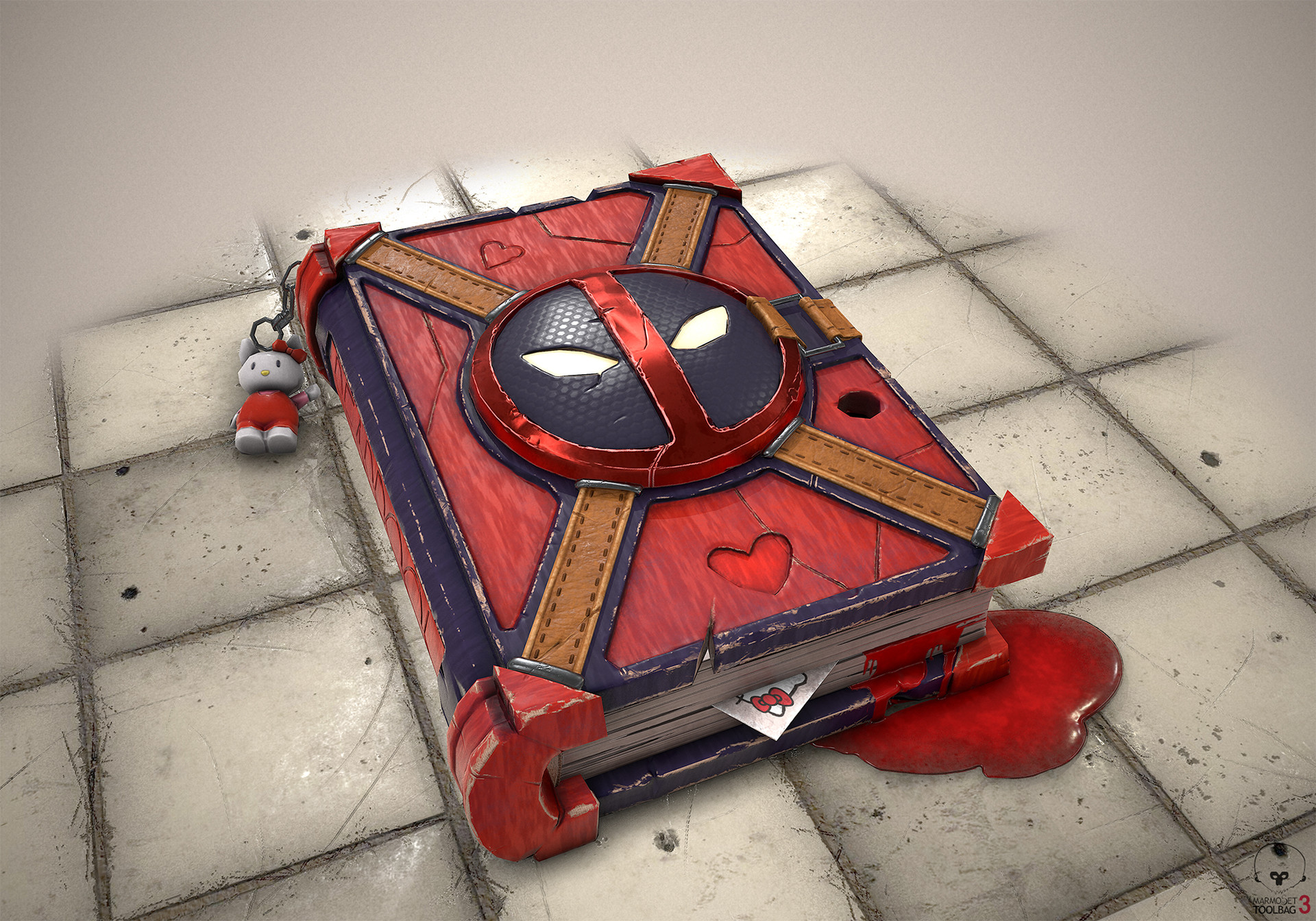 ArtStation - Deadpool book
