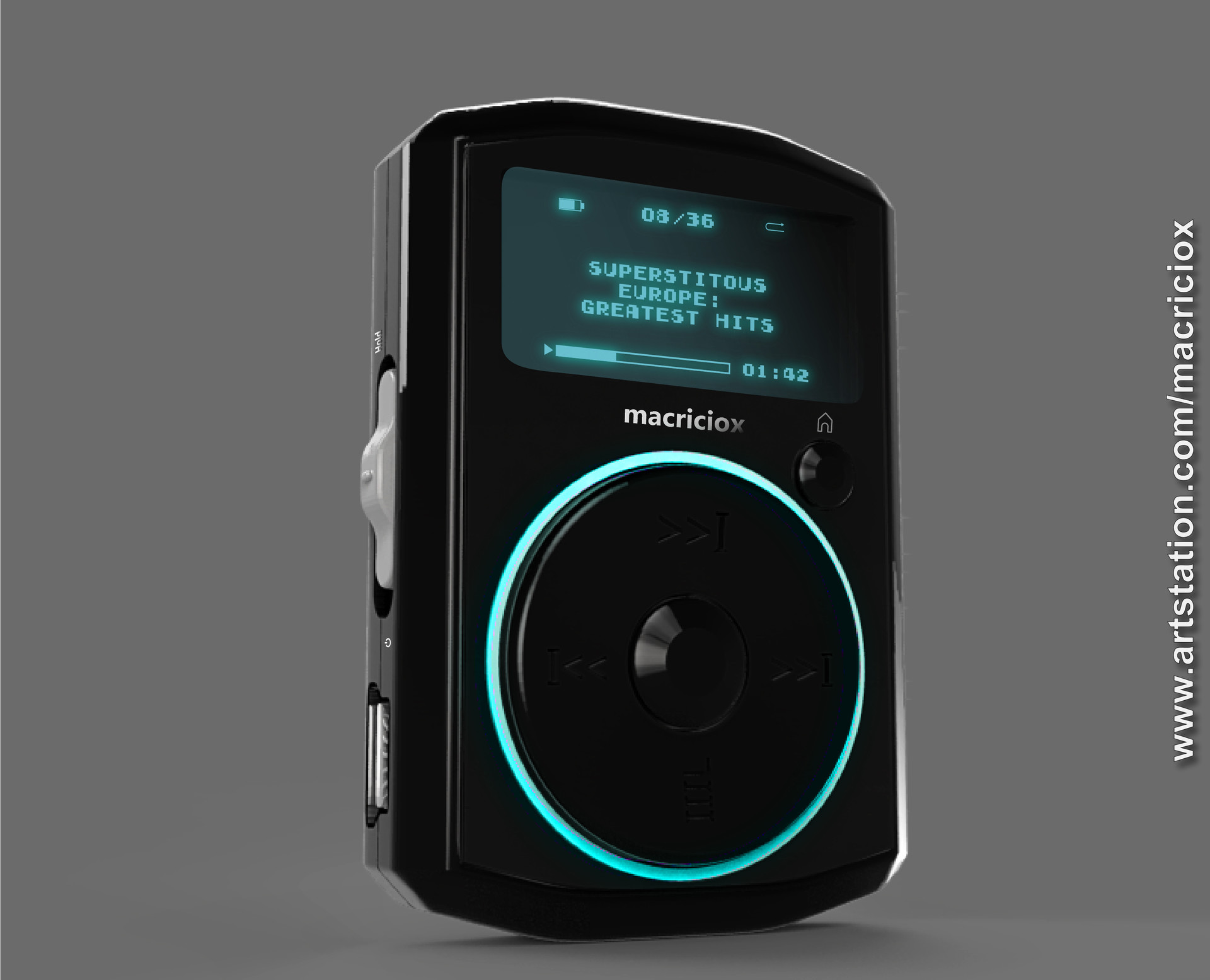 ArtStation - Mp3 player
