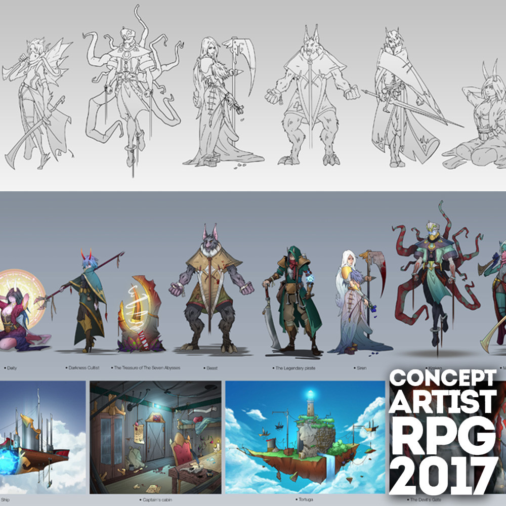 ArtStation - Concept artist RPG 4.0