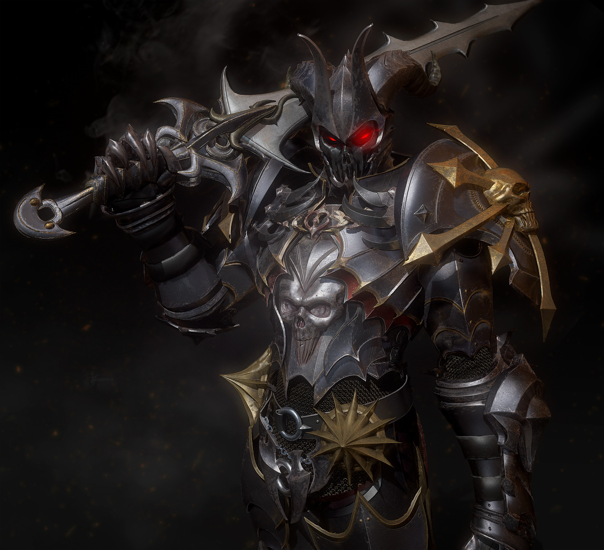 ArtStation - Corrupt Knight, mem mem