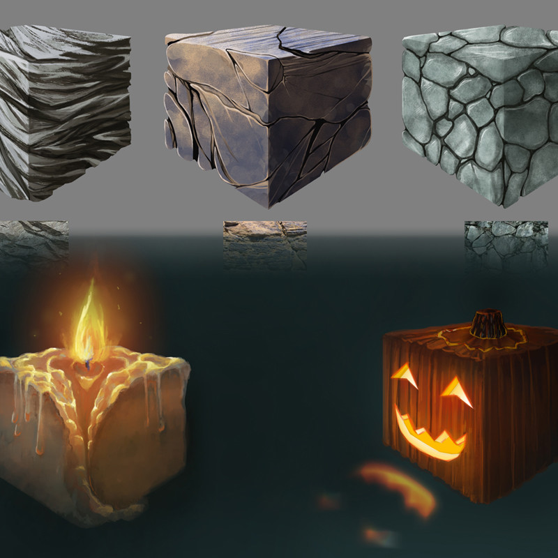 ArtStation - Texture practice