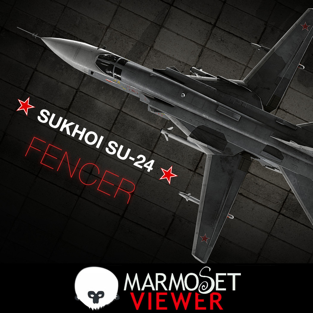 ArtStation - Sukhoi Su-24