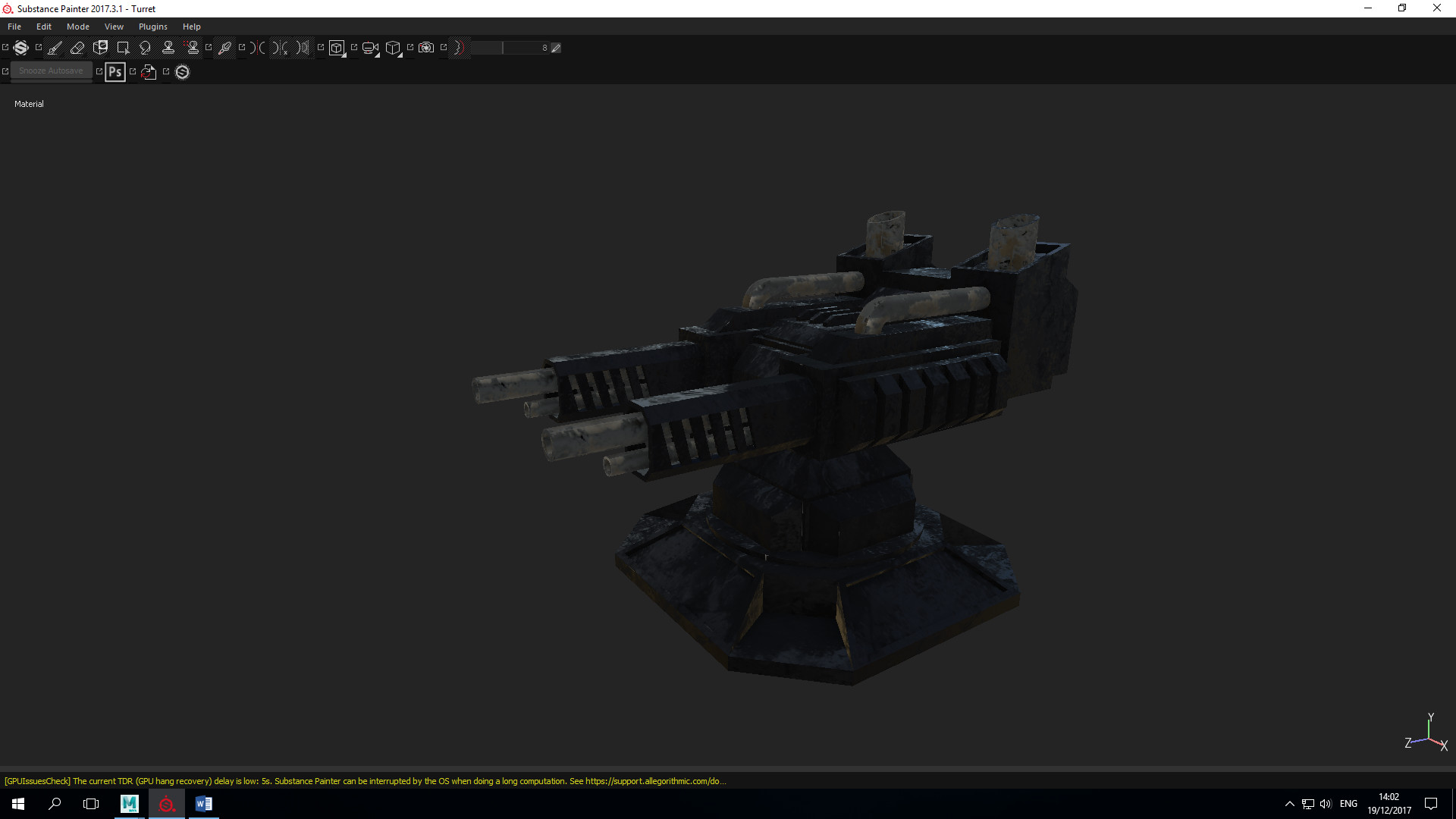 ArtStation - 3D Turret
