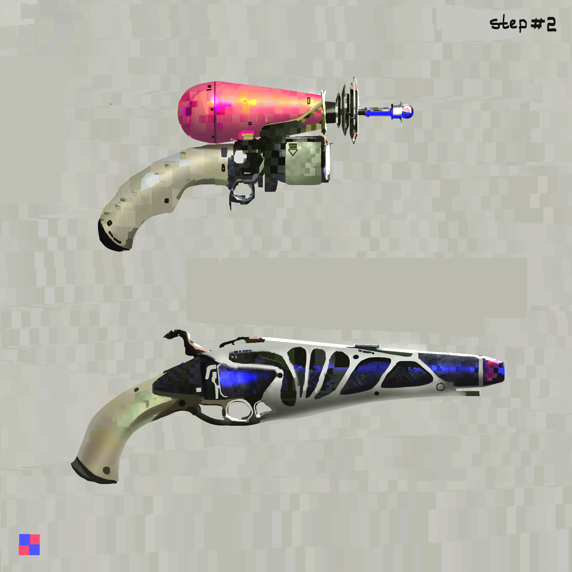 ArtStation - guns sketch