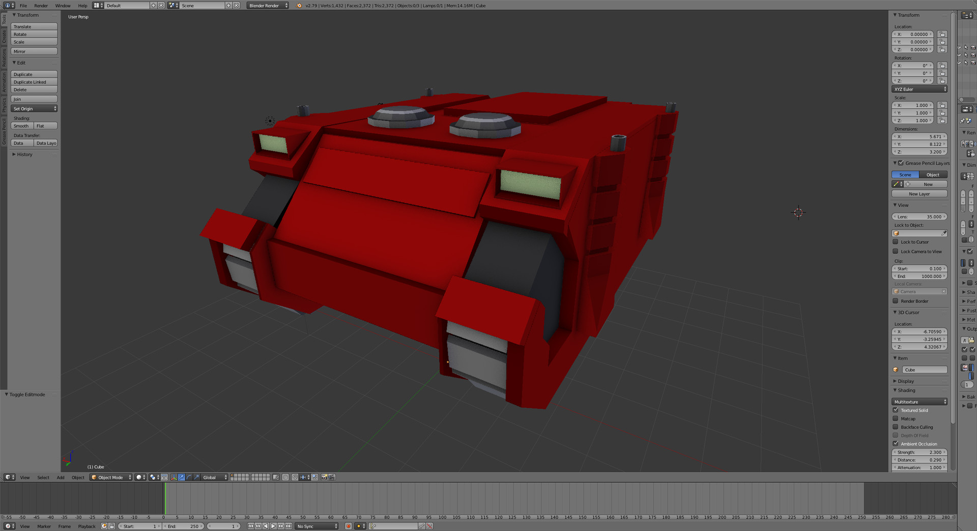 ArtStation - Lowpoly Space Marines Rhino