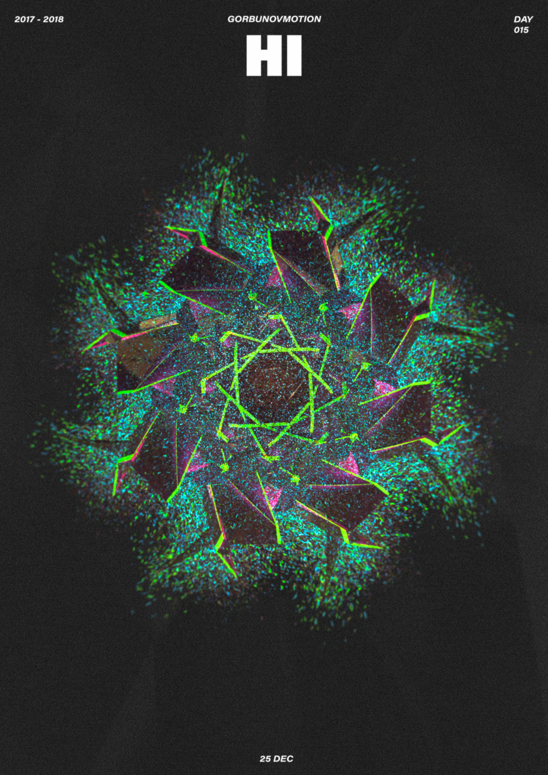 ArtStation - "HI" poster 015