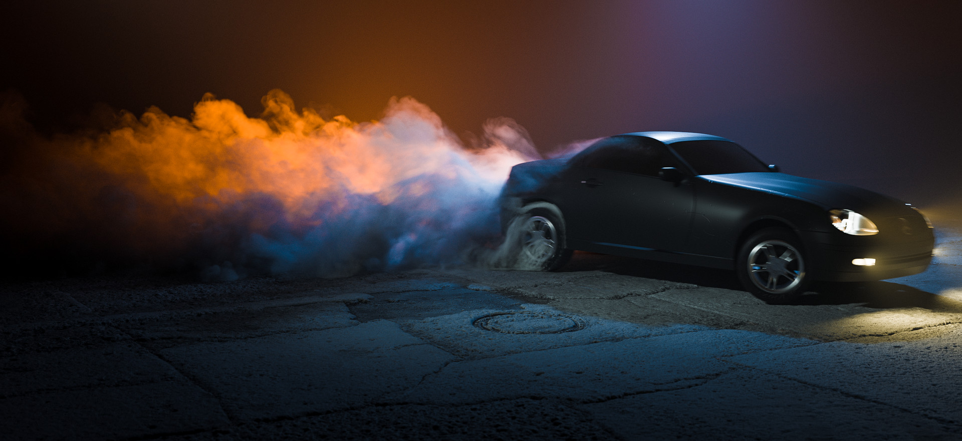 ArtStation - Mercedes Slk r170